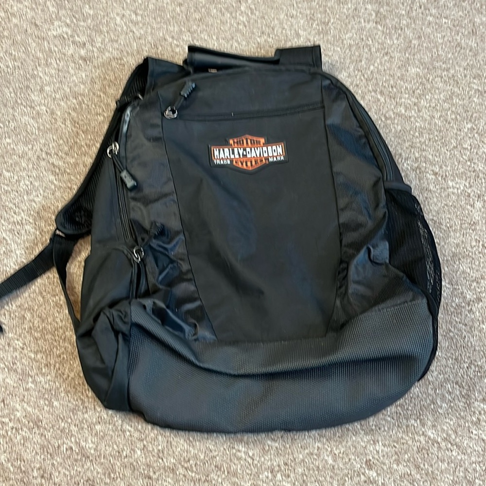 Harley Davidson Black Backpack - Gem